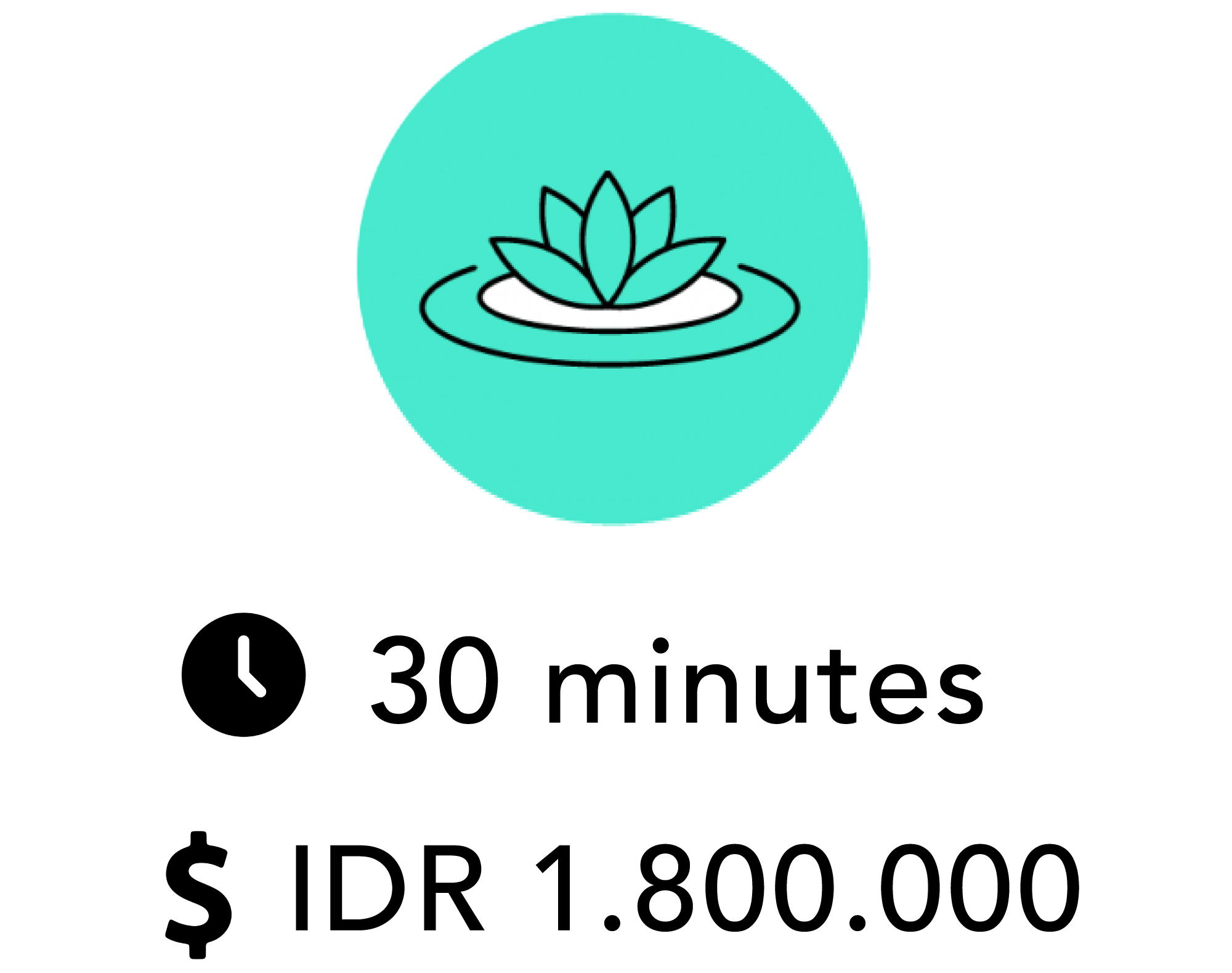 Spa Menu | Terapung Float Club